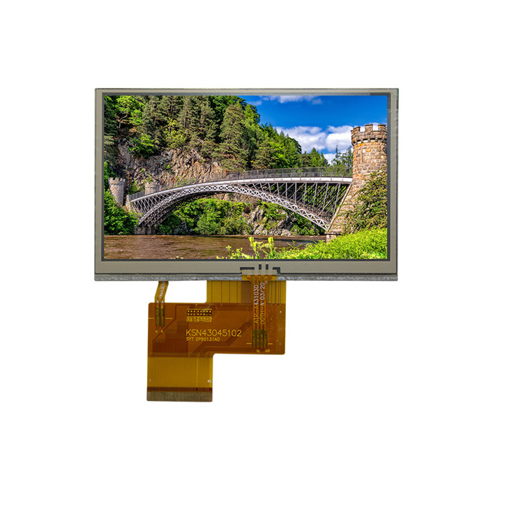4.3 inch tft display screen with RTP